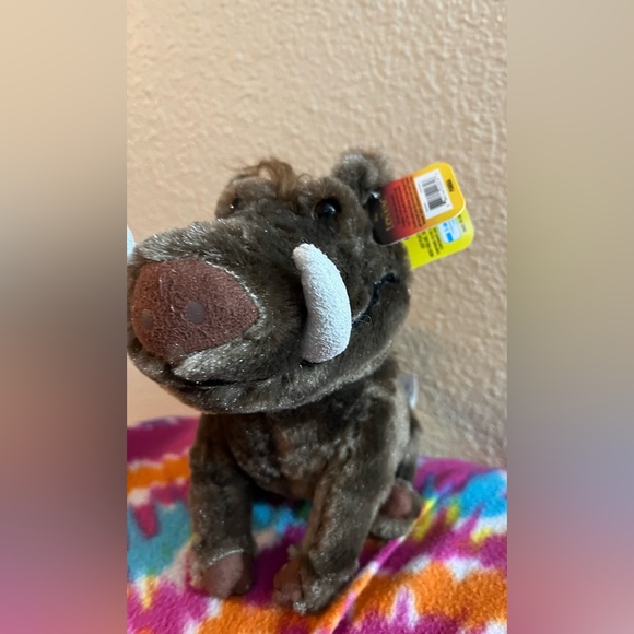 Disney | Toys | Disney The Lion King Movie Talking Pumbaa Plush Stuffed ...